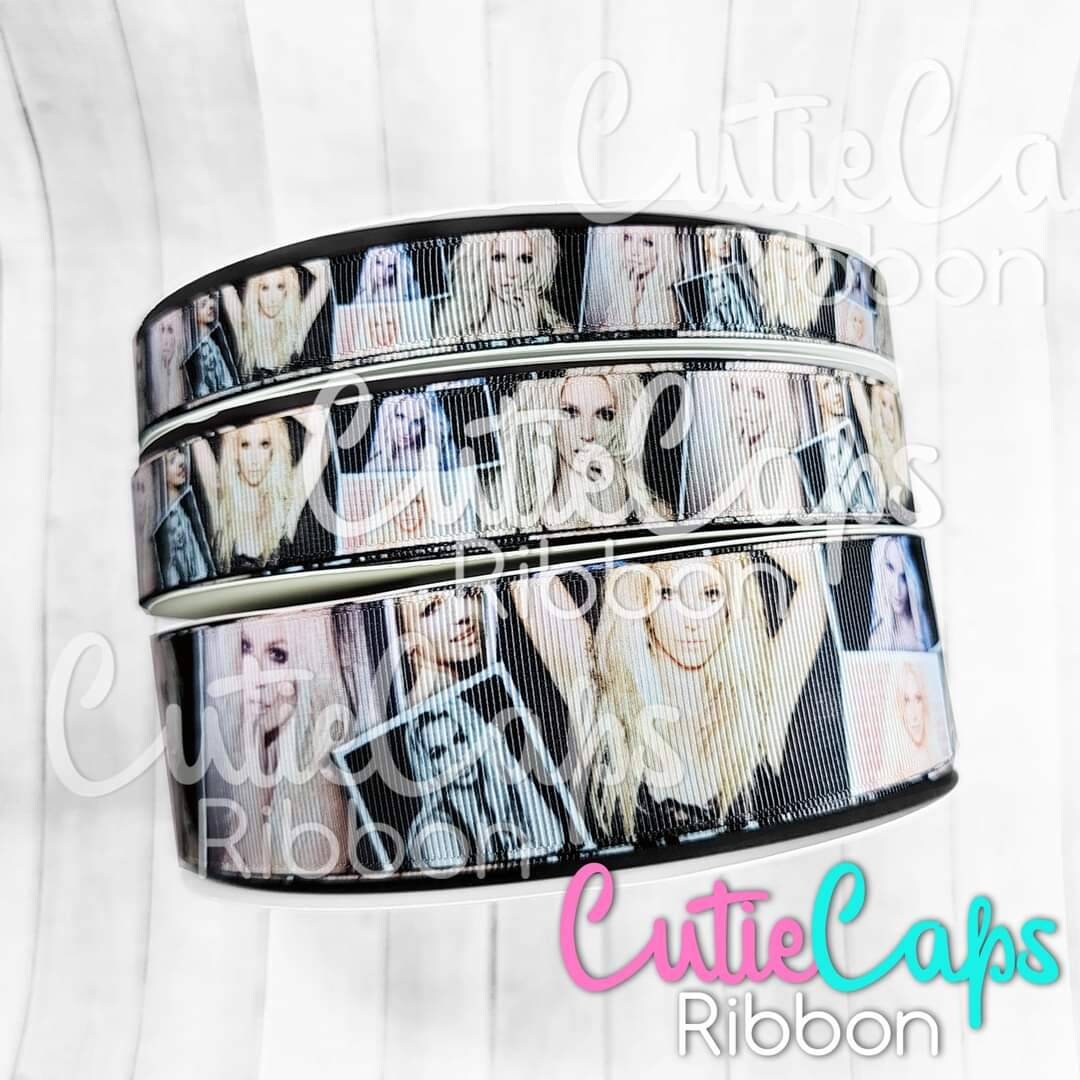 Popstar Princess, Singer Grosgrain Ribbon 5/8, 7/8, 1.5 Inch or 3 Inch ...