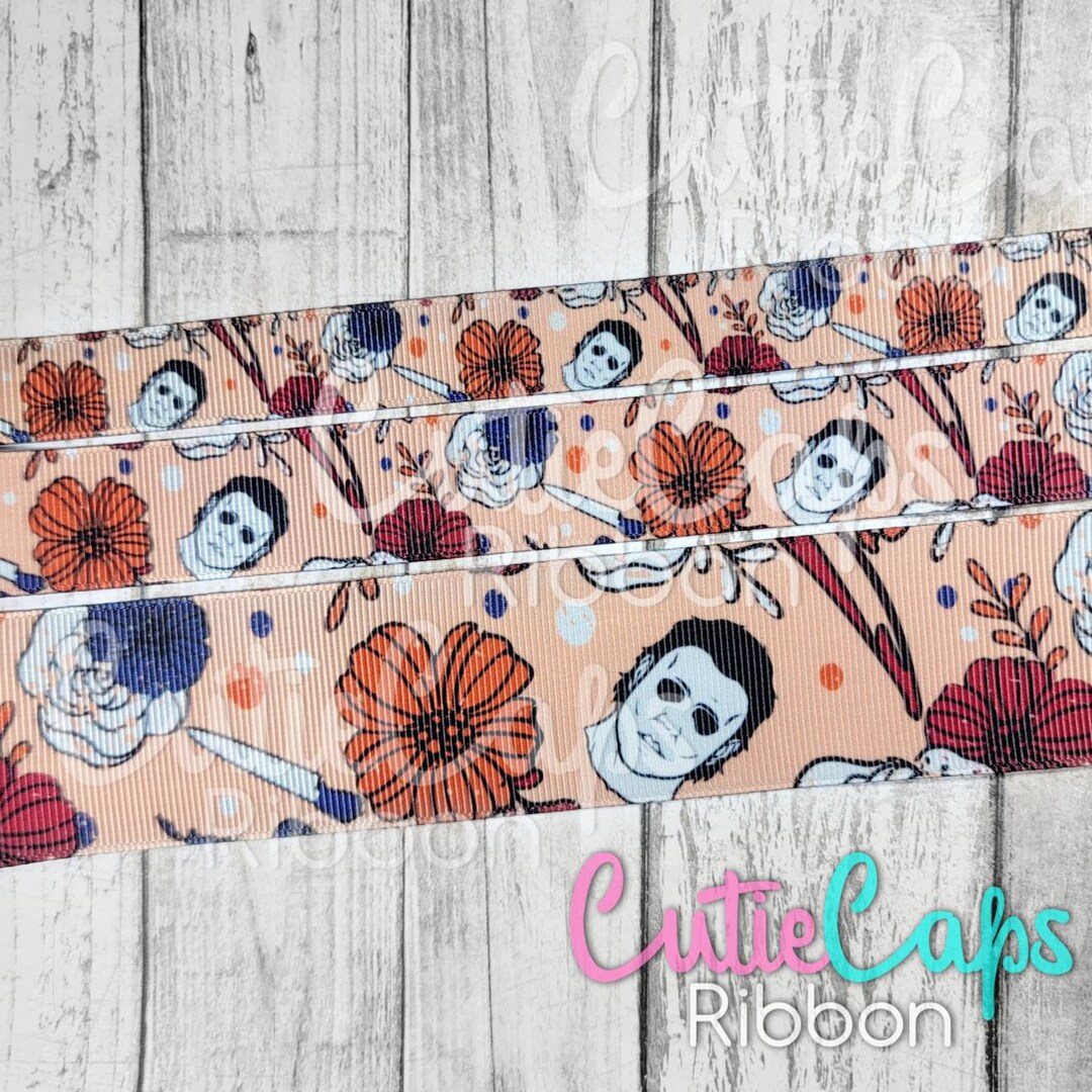 Horror Movie Ribbon, Horror Ribbon, Size 5/8, 7/8, 1.5in - 5 Yards - Etsy