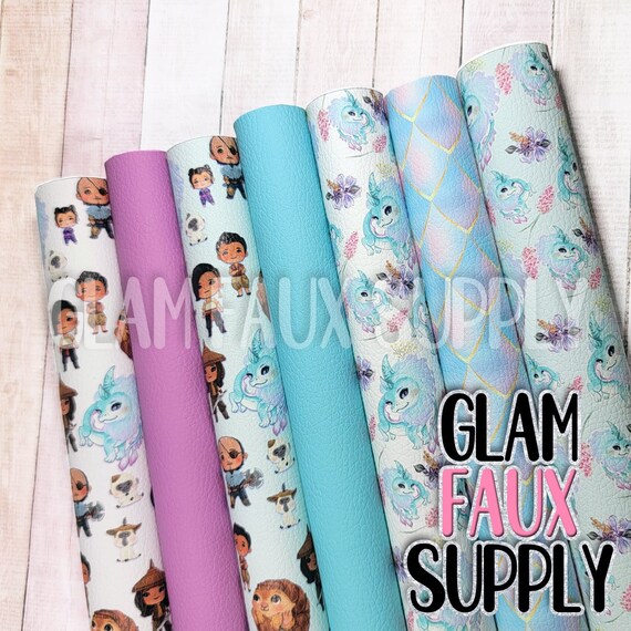 USA Designer Southeast Asian Princess Faux Leather Sold per - Etsy