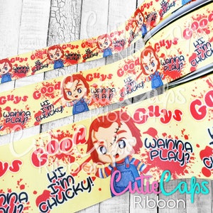 Chucky Good Guys Ribbon Size 7/8 1.5in or 3in 5 Yards - Etsy