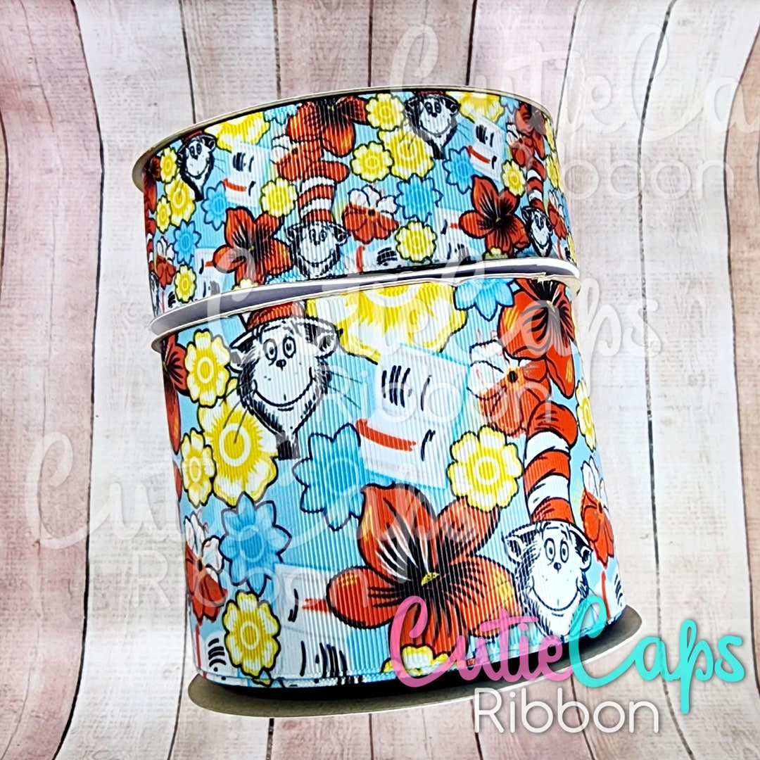 Back to School Cat Ribbon, Size 1.5in or 3in. 5 Yards - Etsy