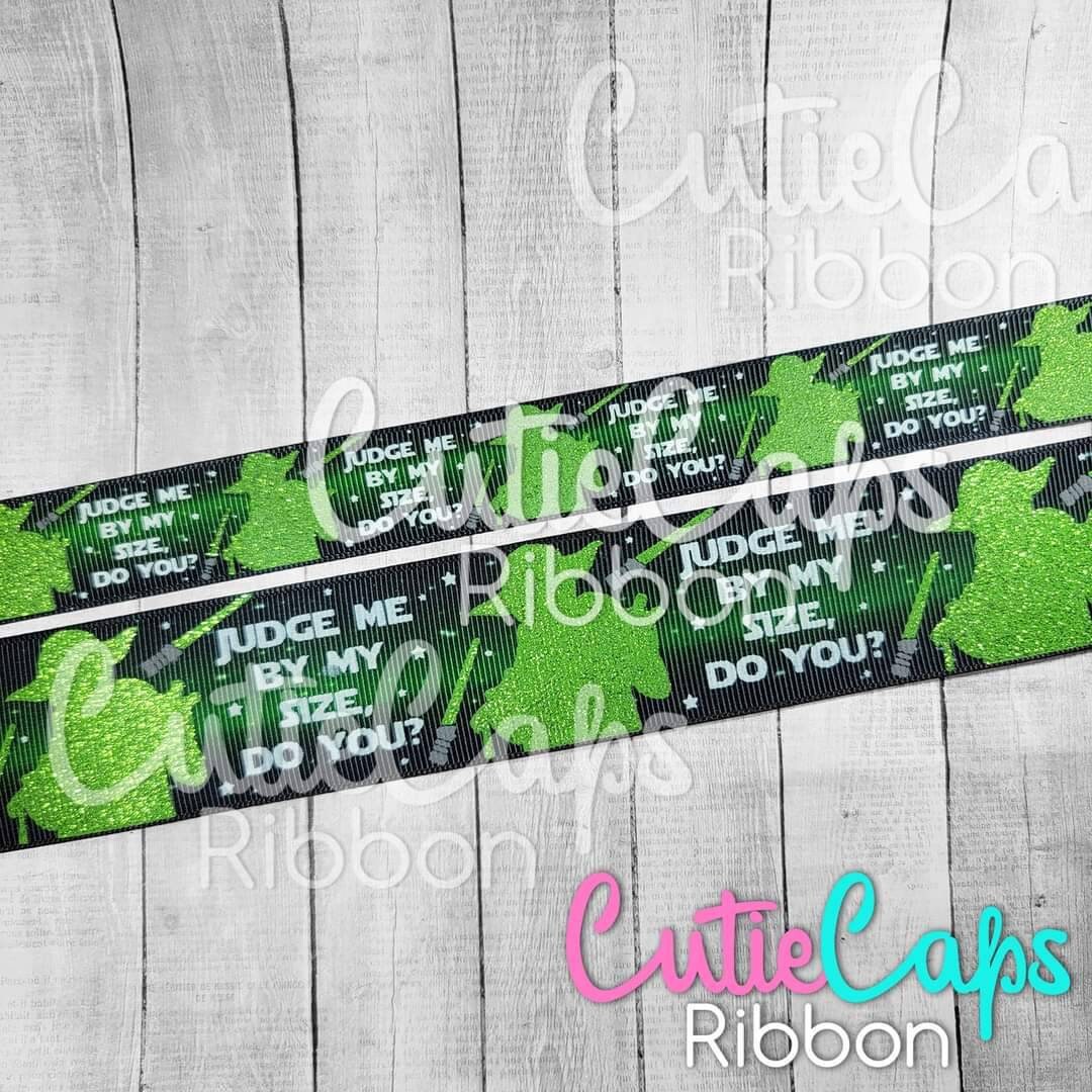 Wise Old Alien Ribbon, 5 Yard Rolls 7/8 or 1.5in *RETIRED RIBBON* - Etsy