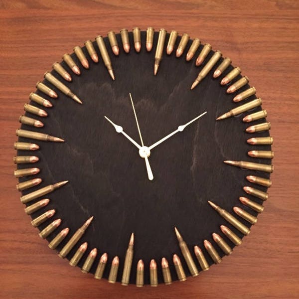 Bullet Clock - Etsy
