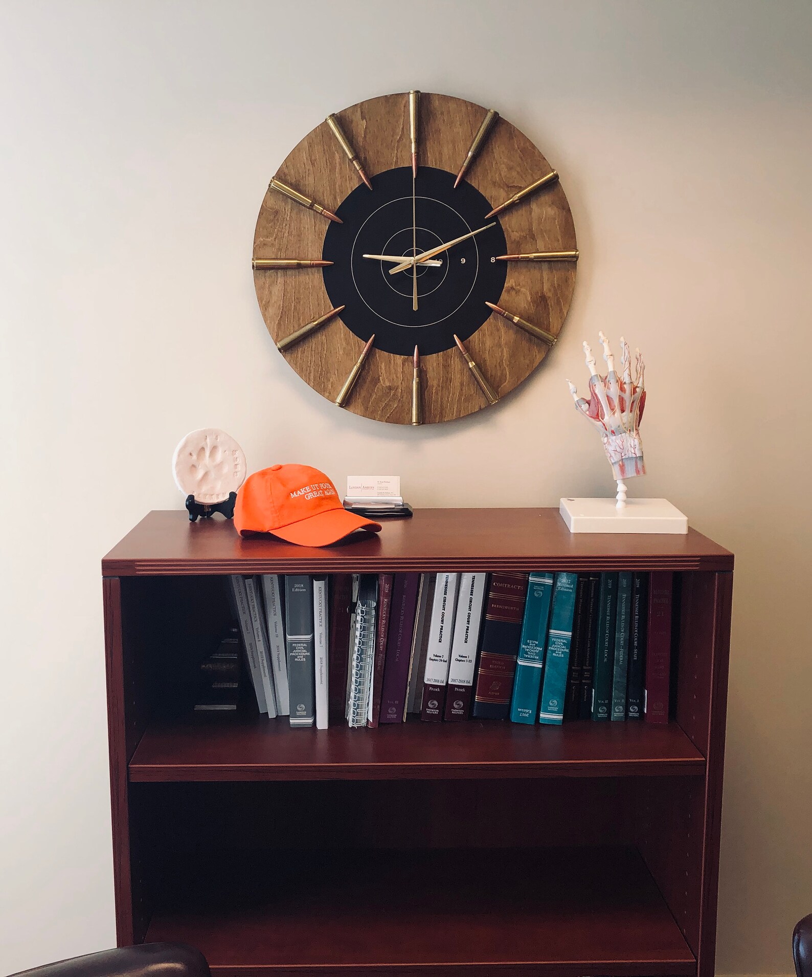 HUGE 50 CAL Bullet Clock the Ultimate Gun Enthusiast Gift & - Etsy