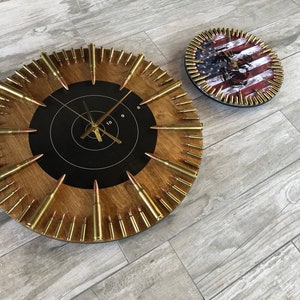 HUGE 50 CAL Bullet Clock, the Ultimate Gun Enthusiast Gift & Wall Decor ...