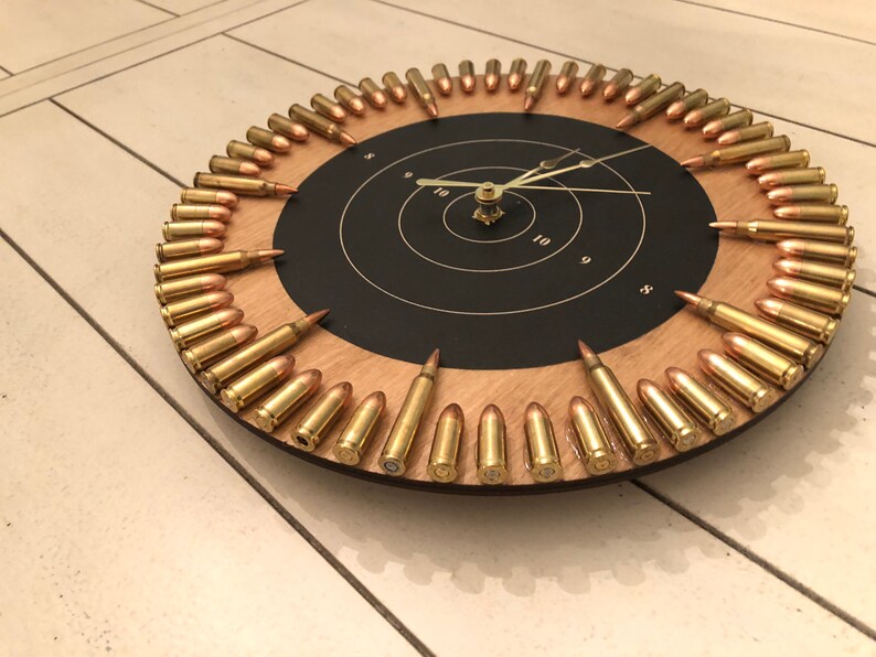 Original Golden Oak Hybrid Bullet Clock. the Best Gift for the - Etsy