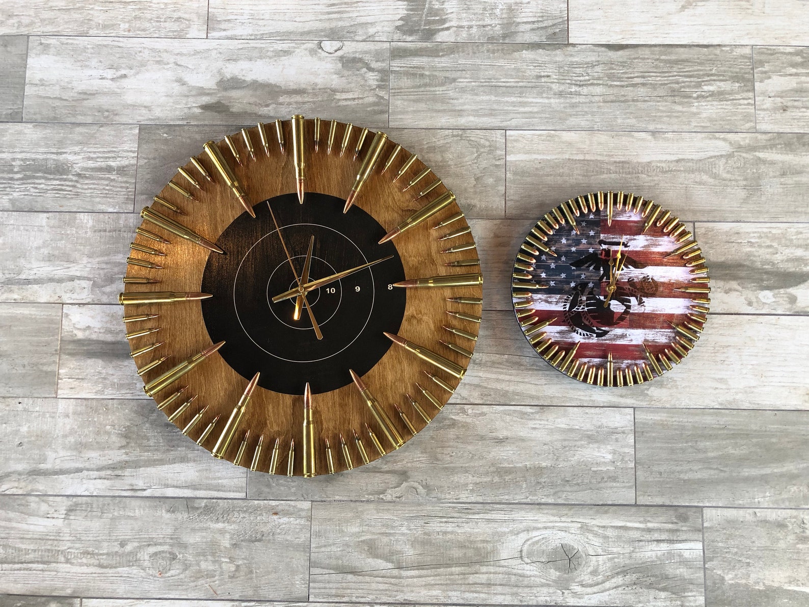 HUGE 50 CAL Bullet Clock, the Ultimate Gun Enthusiast Gift & Wall Decor ...