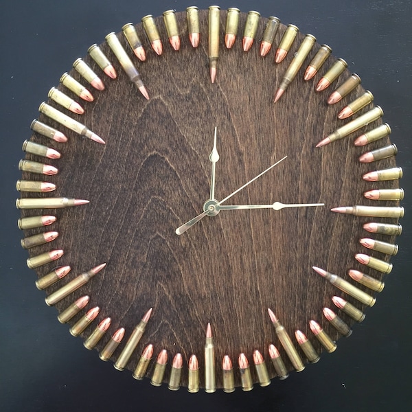 Bullet Clock - Etsy