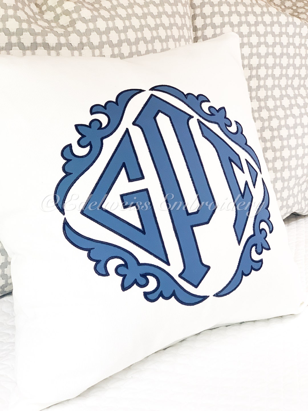 Allison White Linen Pillow Sham,many More Styles at Www ...