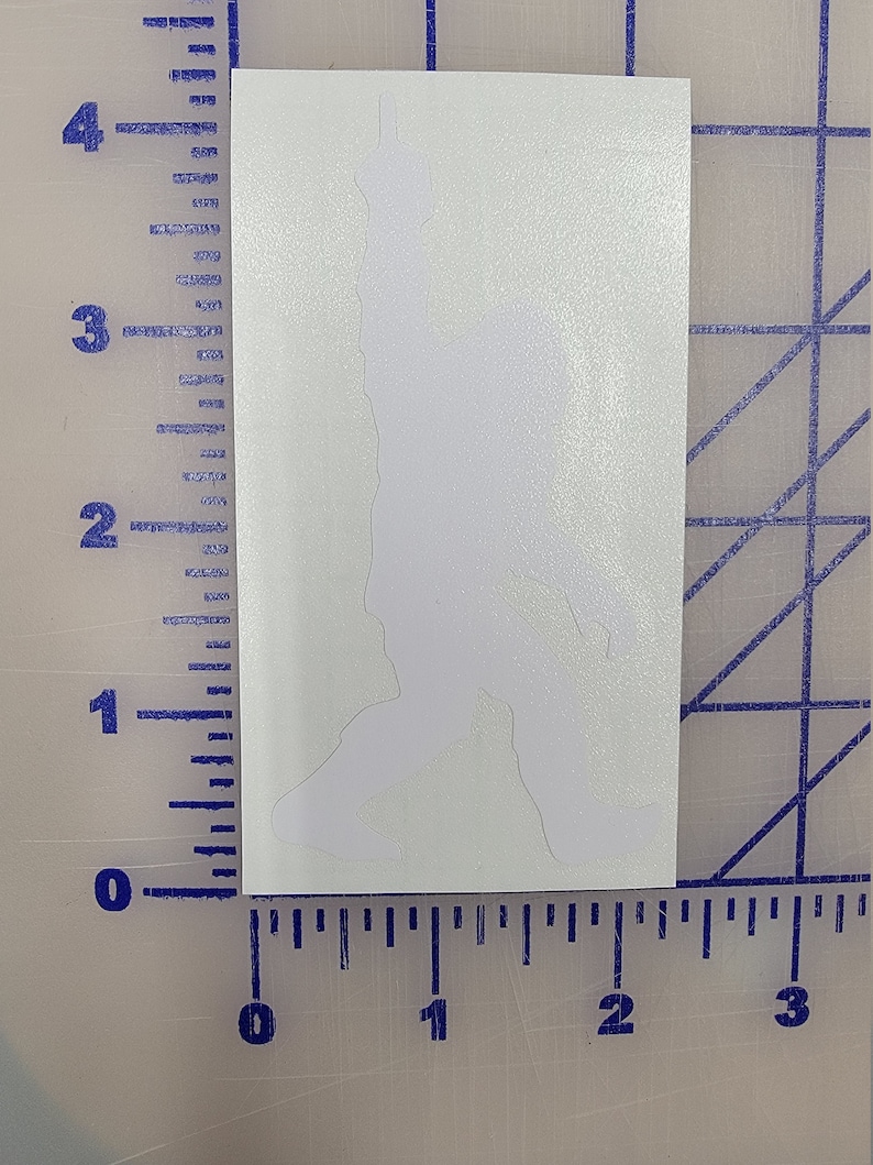 Bigfoot Big Foot Sasquatch Flip off Decal Sticker Car Truck Window ...