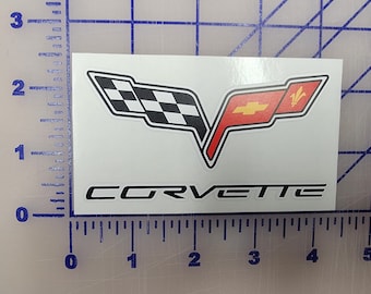 Corvette Sticker | Etsy