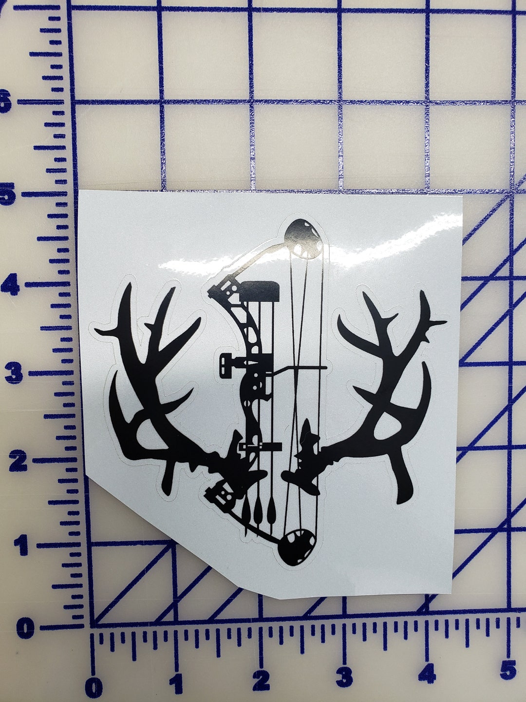 BOW and Antlers PSE Deer Hunting Archery Vinyl Decal Sticker Custom ...