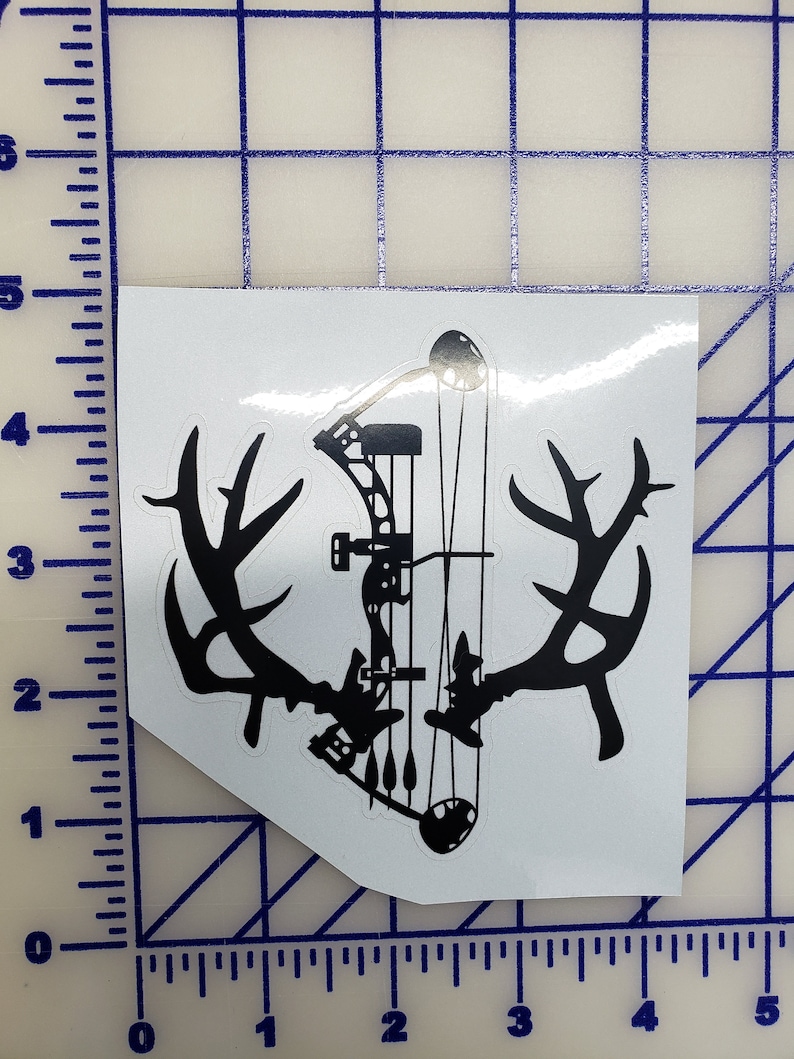 BOW and Antlers PSE Deer Hunting Archery Vinyl Decal Sticker - Etsy