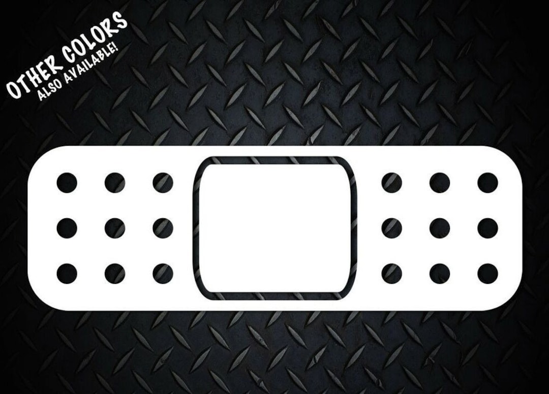 Car Scratch Band-aid Vinyl Decal Sticker Custom Made to Order Boo Boo ...