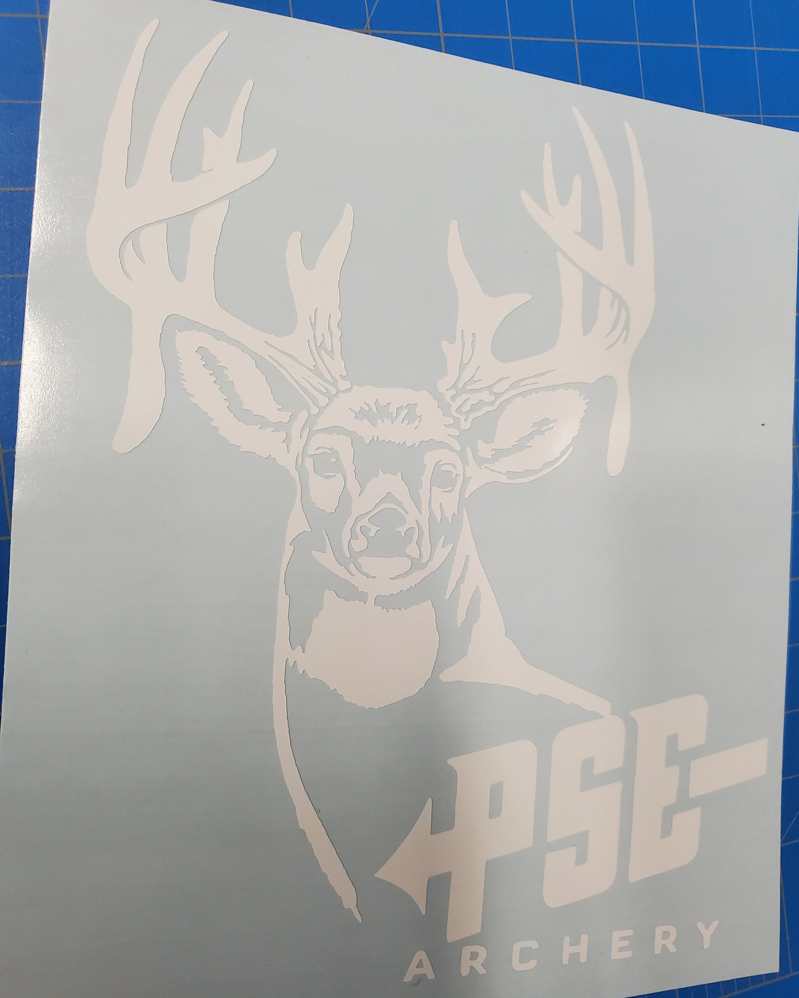 Deer Decal Buck Bow Hunt Whitetail Hunting Archery Vinyl Decal Sticker ...