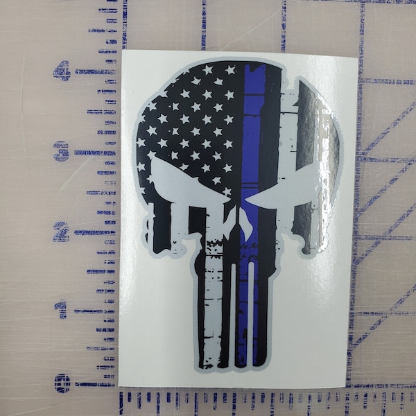 Police Reflective Decal - Etsy