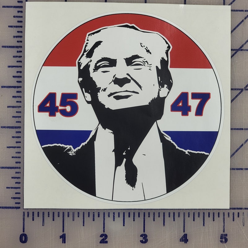 Trump 47 Sticker - Etsy