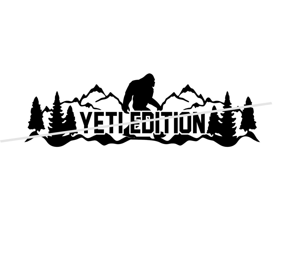 Yeti Edition NEW Sub Cross Vinyl Decal Sticker Custom Made to Order Off ...