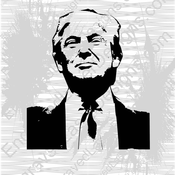 Trump Face Stickers - Etsy