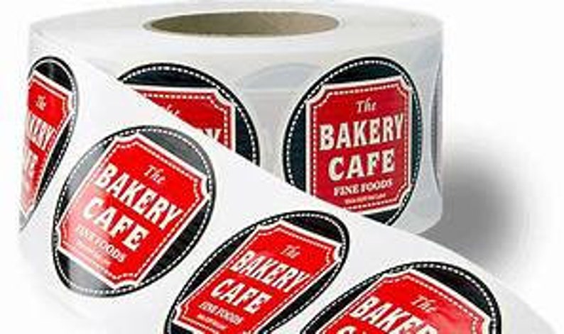 Custom circle LOGO stickers labels with your business logo | Etsy