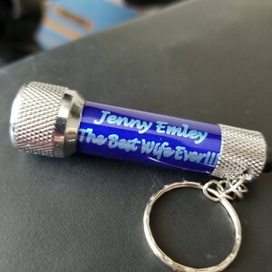 Personalized Flashlight, Engraved LED Flashlight, Custom Groomsmen Gift ...