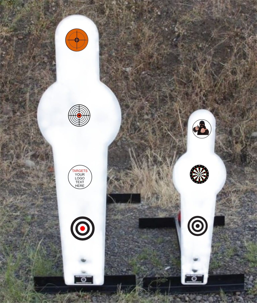 Shooting Targets Custom Rounds for Sport Shooting Decal Sticker Custom ...