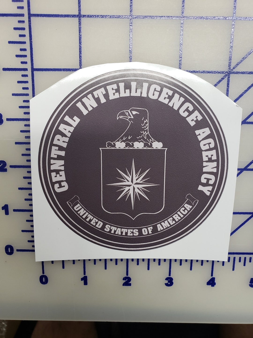 CIA Central Intelligence Agency Replica Logo Vinyl Decal Don't Tread on ...