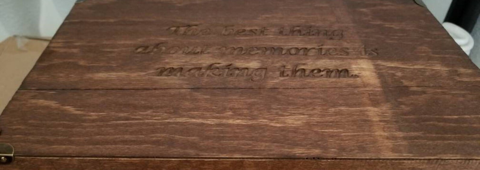 Engraved Box Personalized Engraved Box Memory Box Wooden | Etsy
