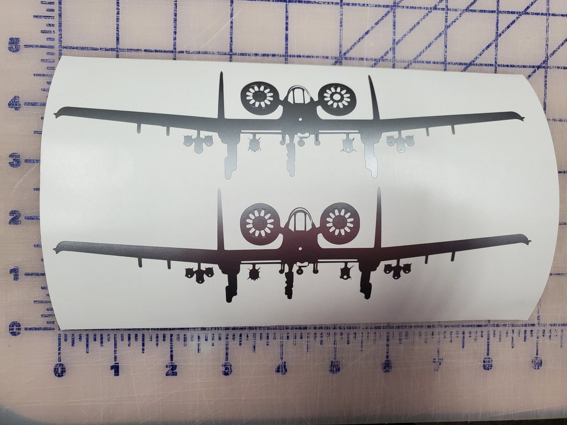 A10 Warthog Military Vinyl Decal Sticker Custom Made to Order - Etsy