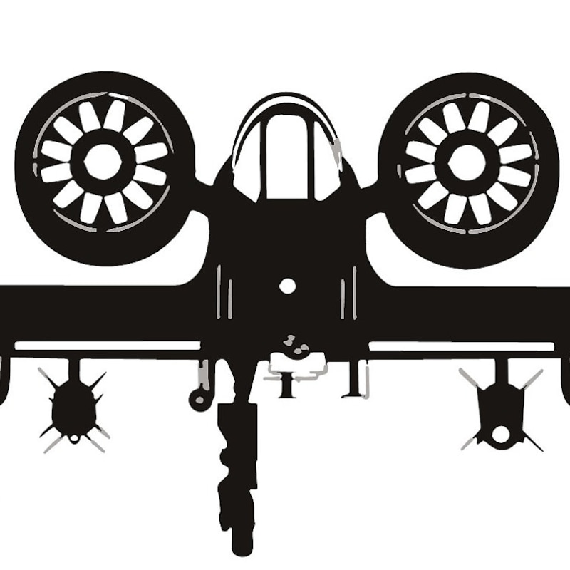 A10 Warthog Svg - Etsy