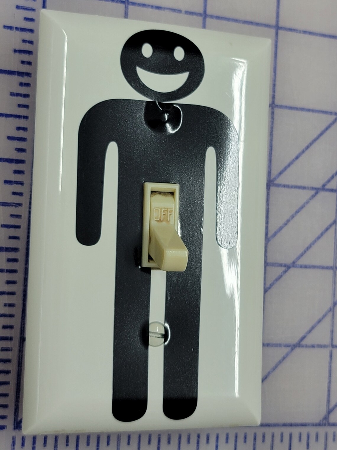 Light Switch Guy Funny Vinyl Sticker Decal for Normal Light | Etsy