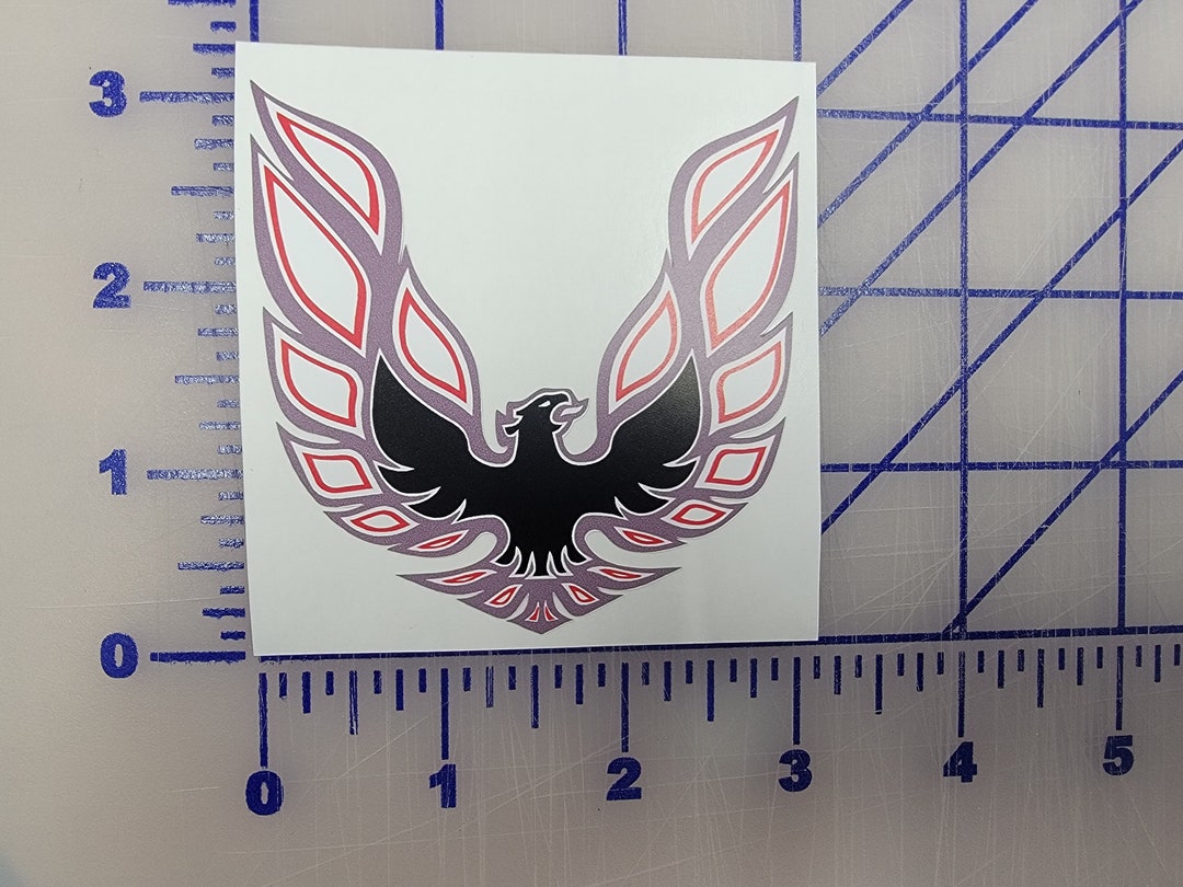 Vintage Firebird Pont Replica Logo Vinyl Decal - Etsy