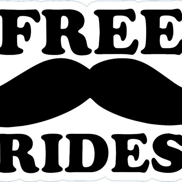 Free Mustache Ride - Etsy
