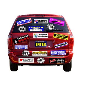 Custom Bumper Stickers Full Color and Custom Design - Etsy