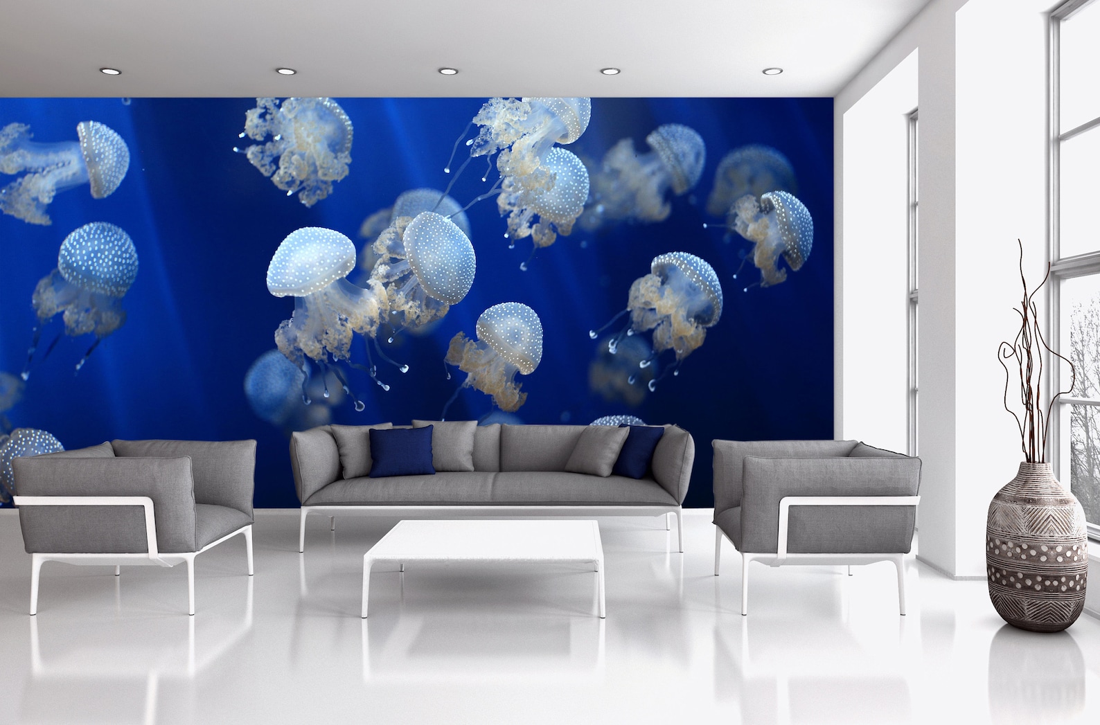 Custom Wall Cling Custom Wall Art Your Image Mural Company Logo Mural ...
