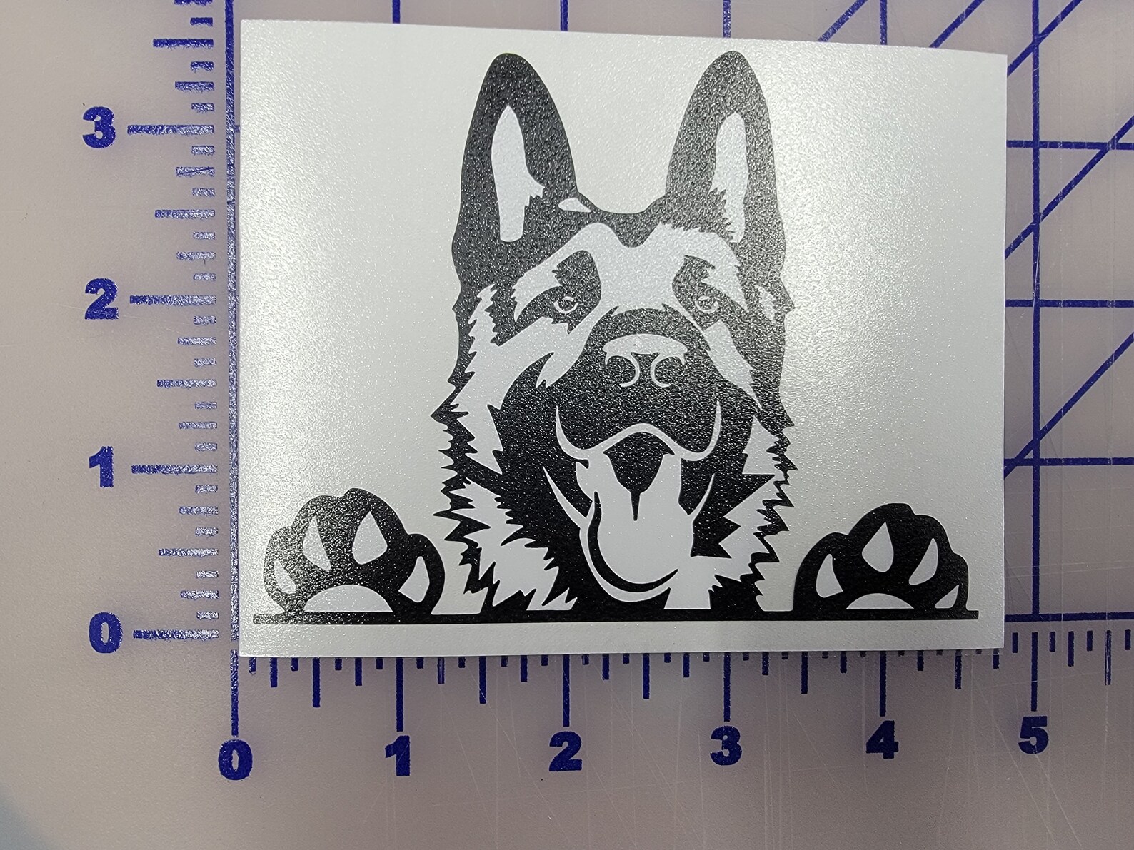 German Shepard Belgian Malinois k9 Dog Sticker Decal vinyl | Etsy