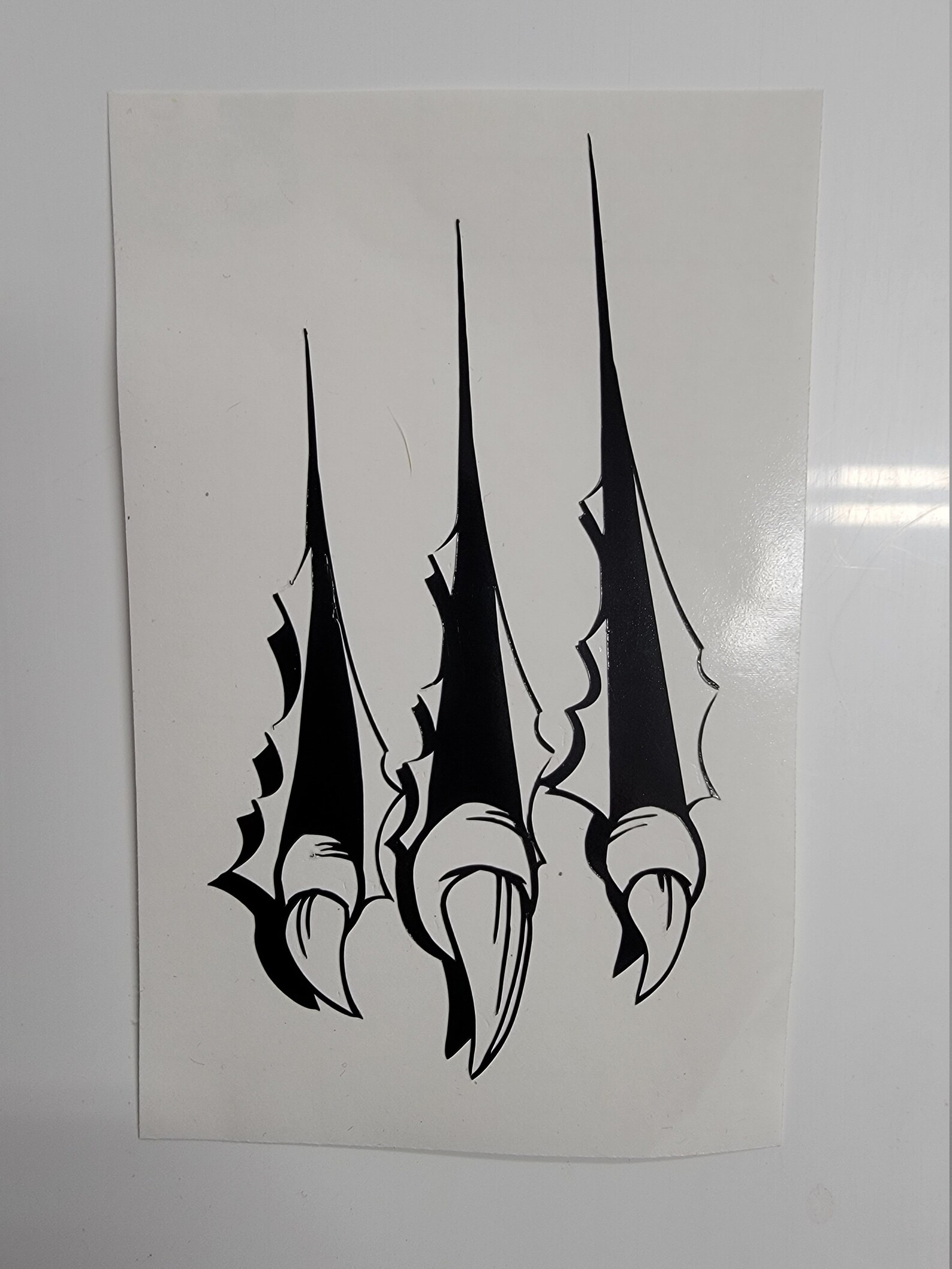 Raptor Claw Scratches Vinyl Decal Sticker Custom Made to Order - Etsy