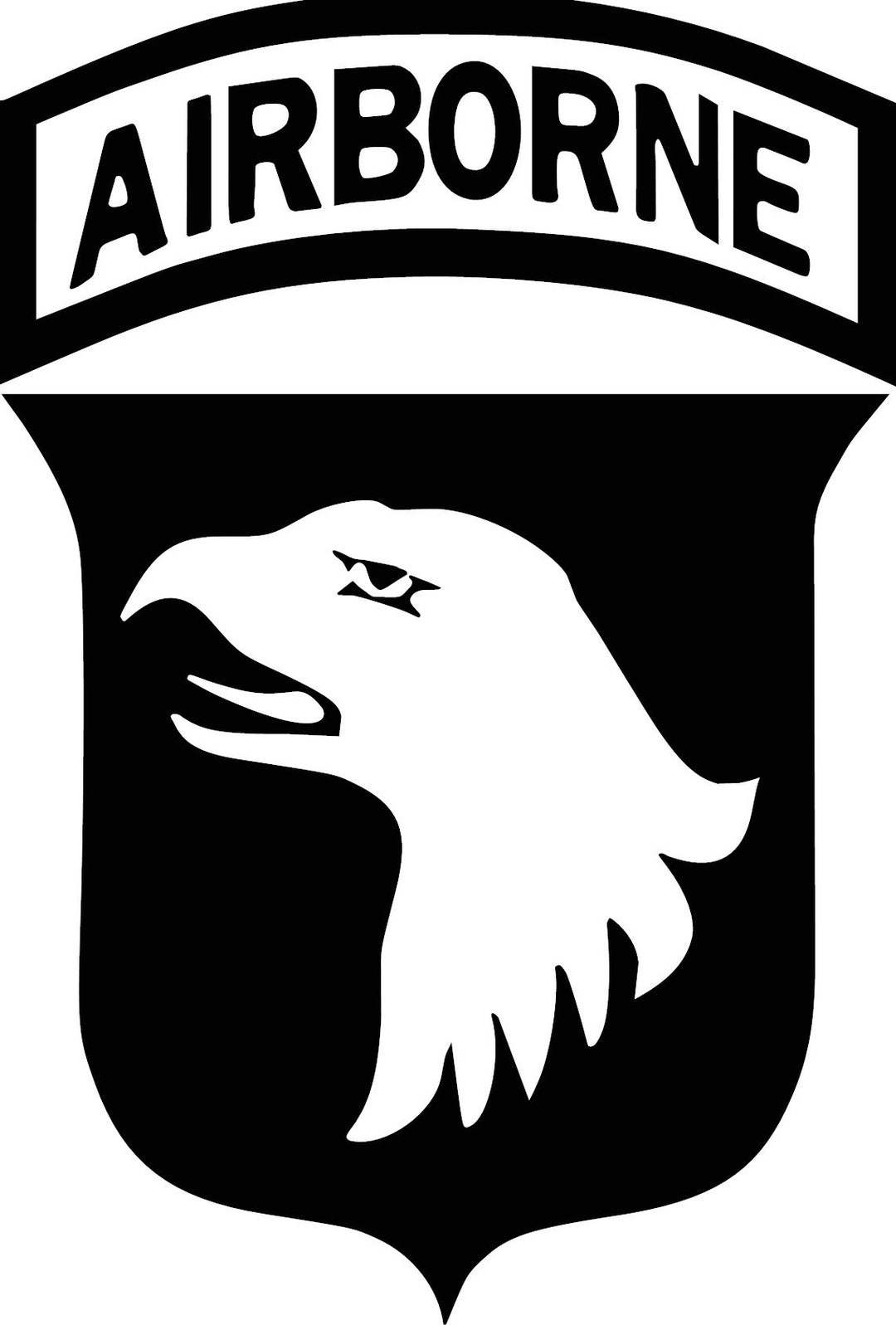 Airborne Army Military Circle United States Eagle USA Proud Digital ...