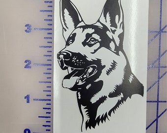 Warning K9 Sticker - Etsy