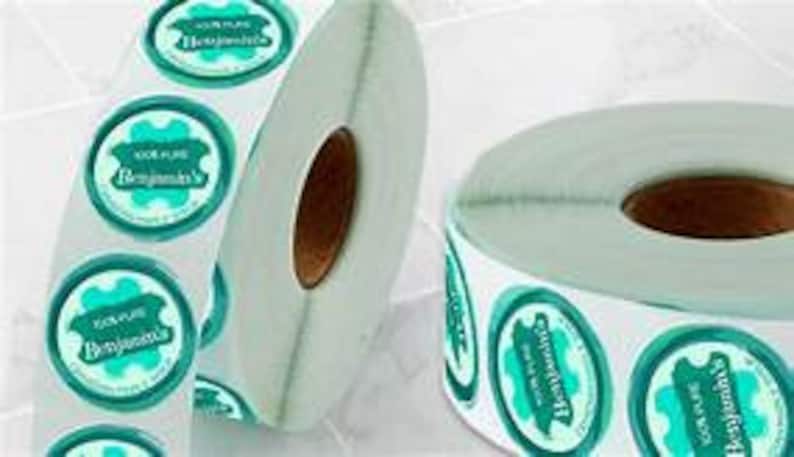 Custom circle LOGO stickers labels with your business logo | Etsy