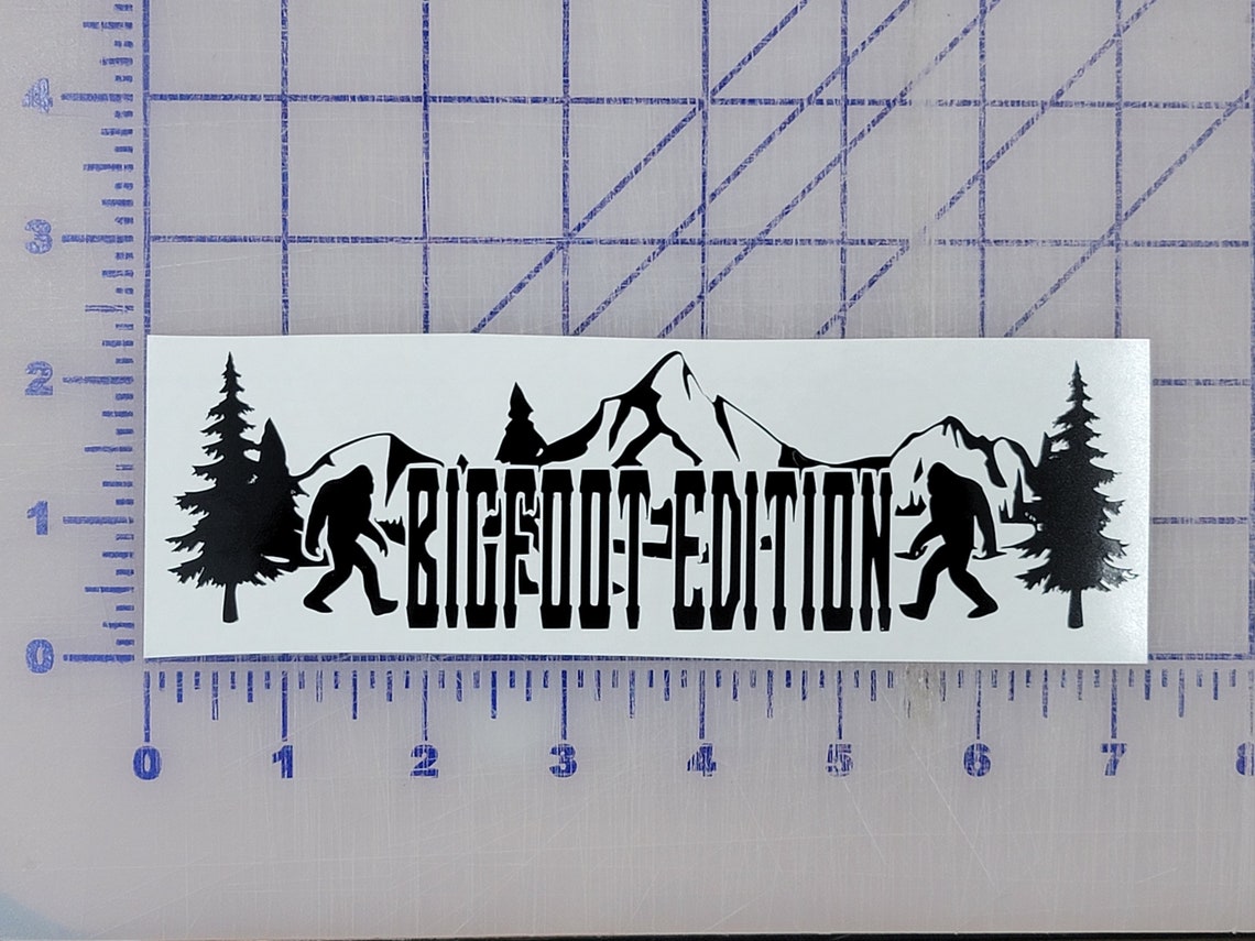 Bigfoot Edition NEW Sub Cross Vinyl Decal Sticker Custom Made - Etsy