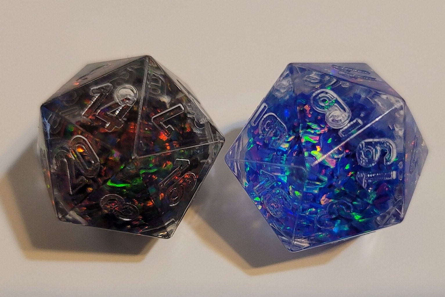 Full Core, Liquid Core D20, Crushed Opal - Etsy