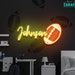 Personalized Gift for Kids Boy, Neon Sign Teenage Boy Gifts Football ...