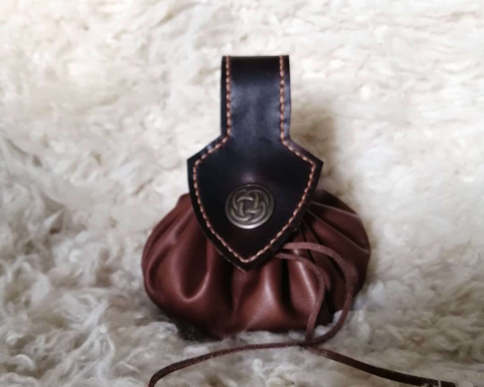 Belt Coin Pouch Medieval Style. Handstitched. - Etsy UK