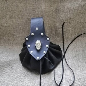 Pirate Style Belt Coin Pouch With Skull Detail. Ideal Cosplay. - Etsy