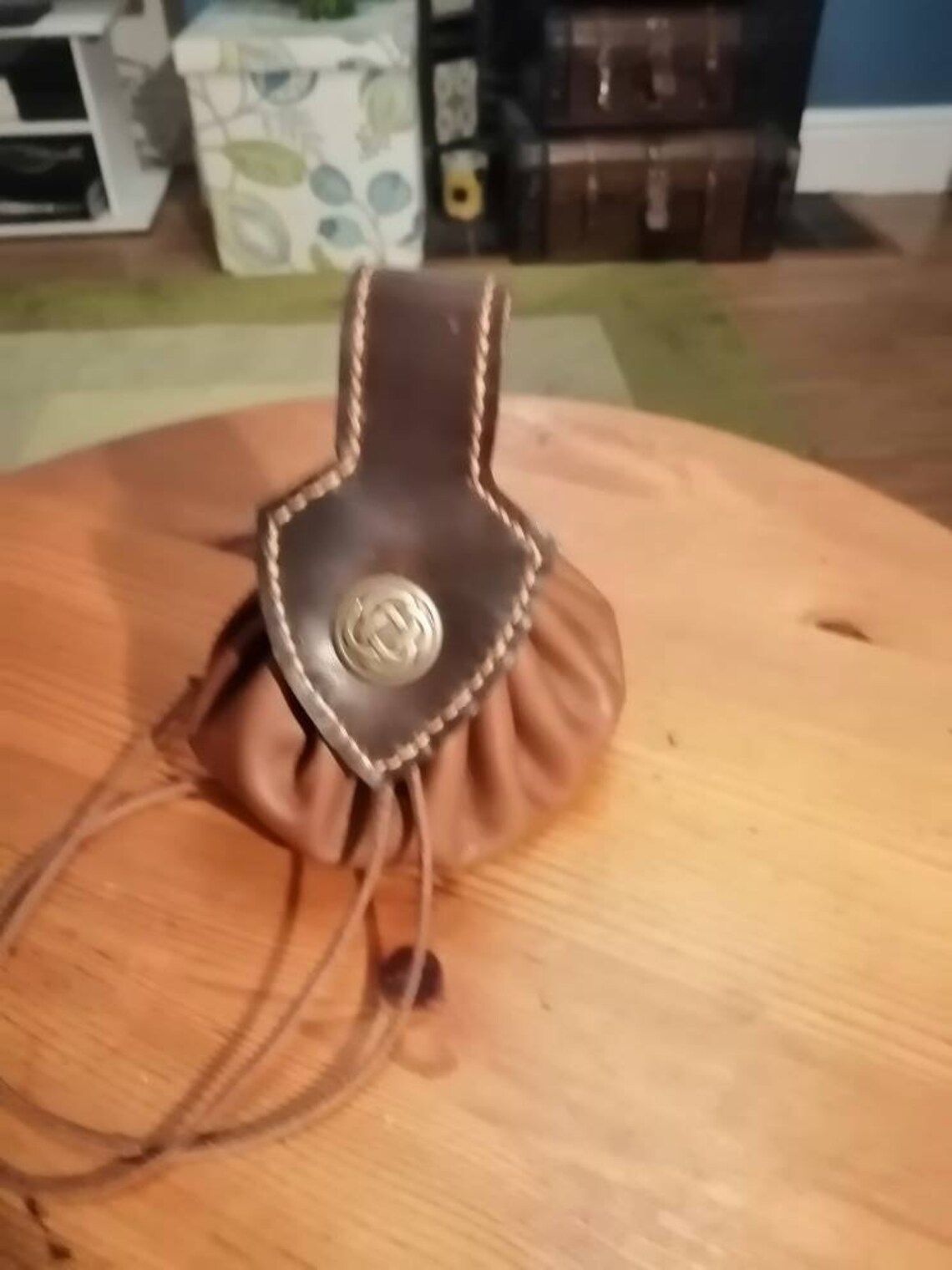 Belt Coin Pouch Medieval Style. Handstitched. - Etsy UK
