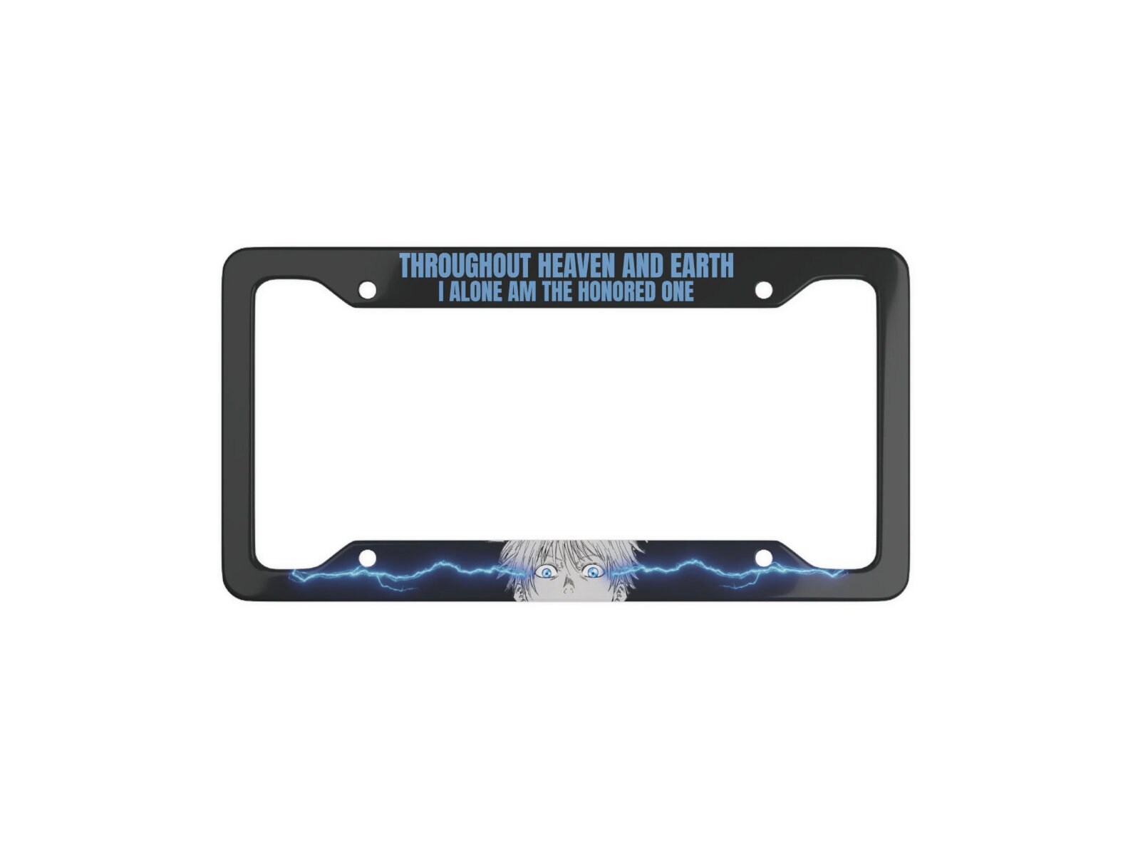 Anime License Plate Frame Anime License Plate Cover Anime - Etsy