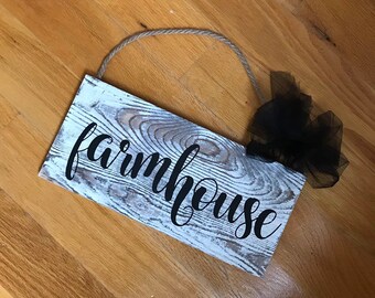 Farmhouse sign | Etsy
