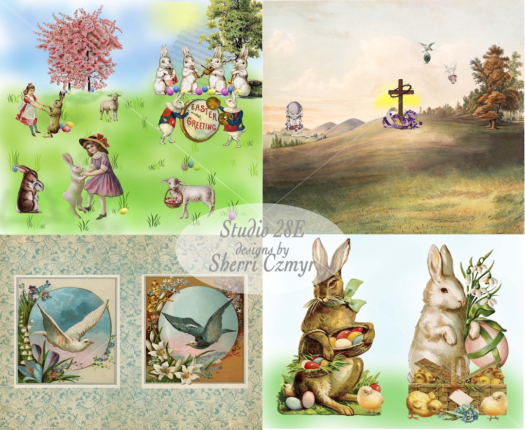 Easter Journal Digital Kit - Etsy