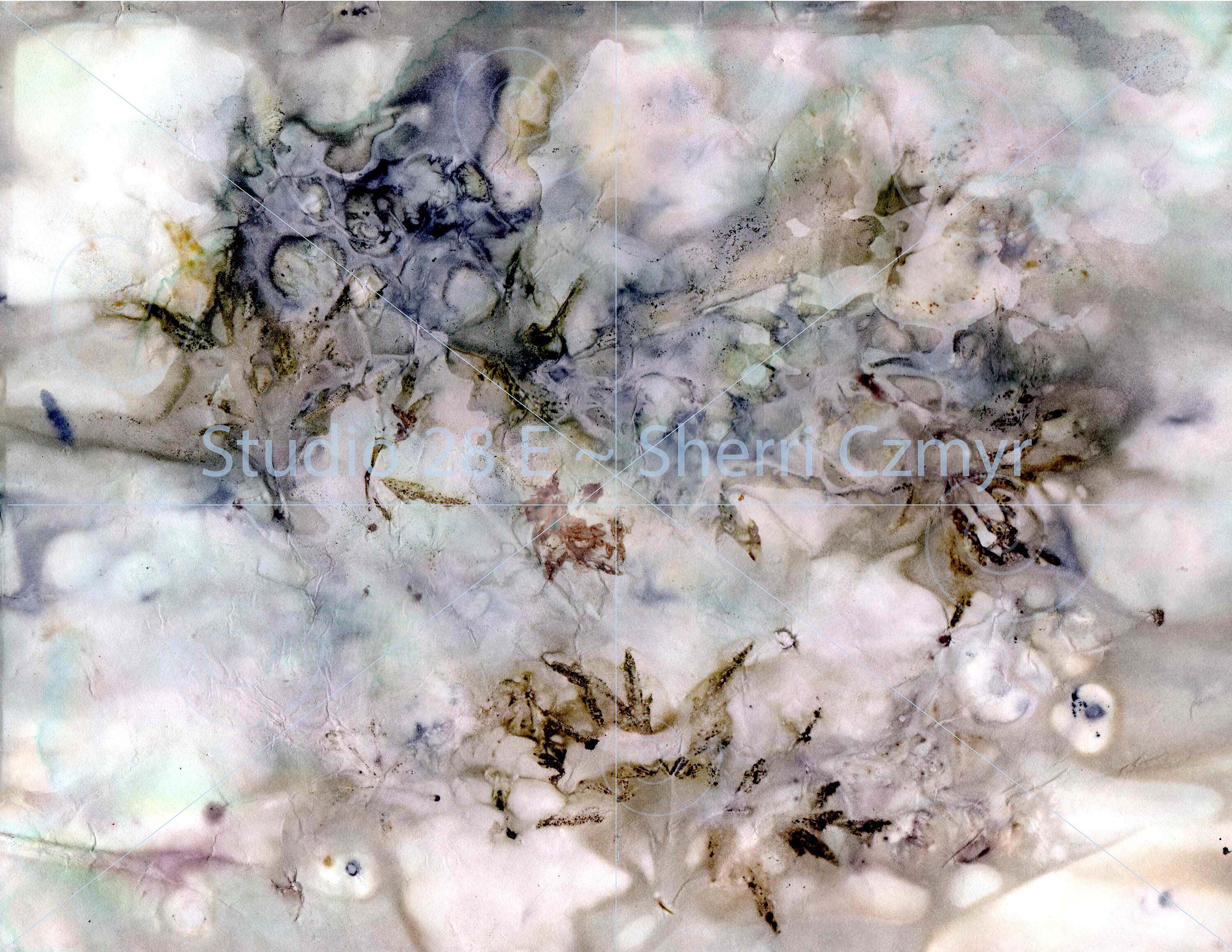 Blueberry Eco-dyed Papers KIT #2 - Etsy